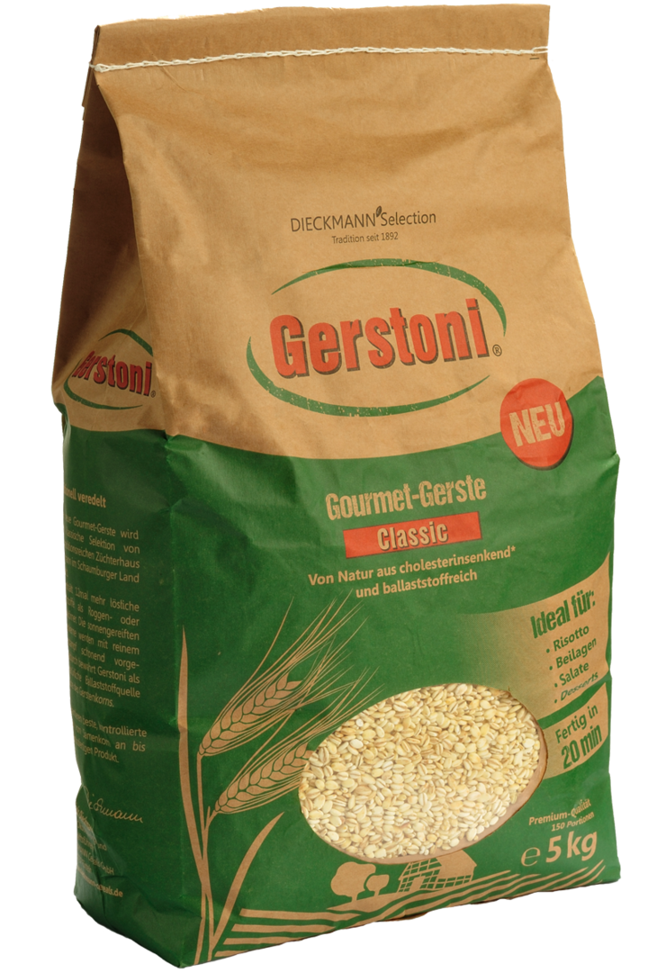 Gerstoni® Gourmet-Gerste - Innovative und zeitgemäße Lebensmittel für ...